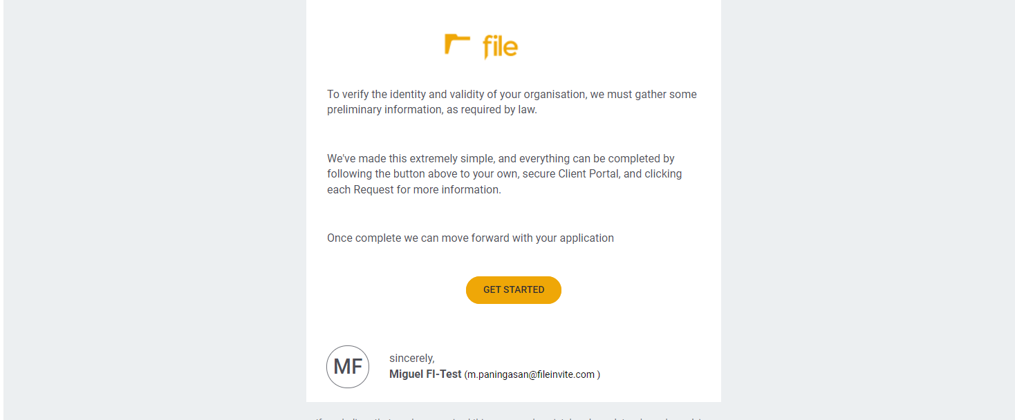 Client and Sender Experiences