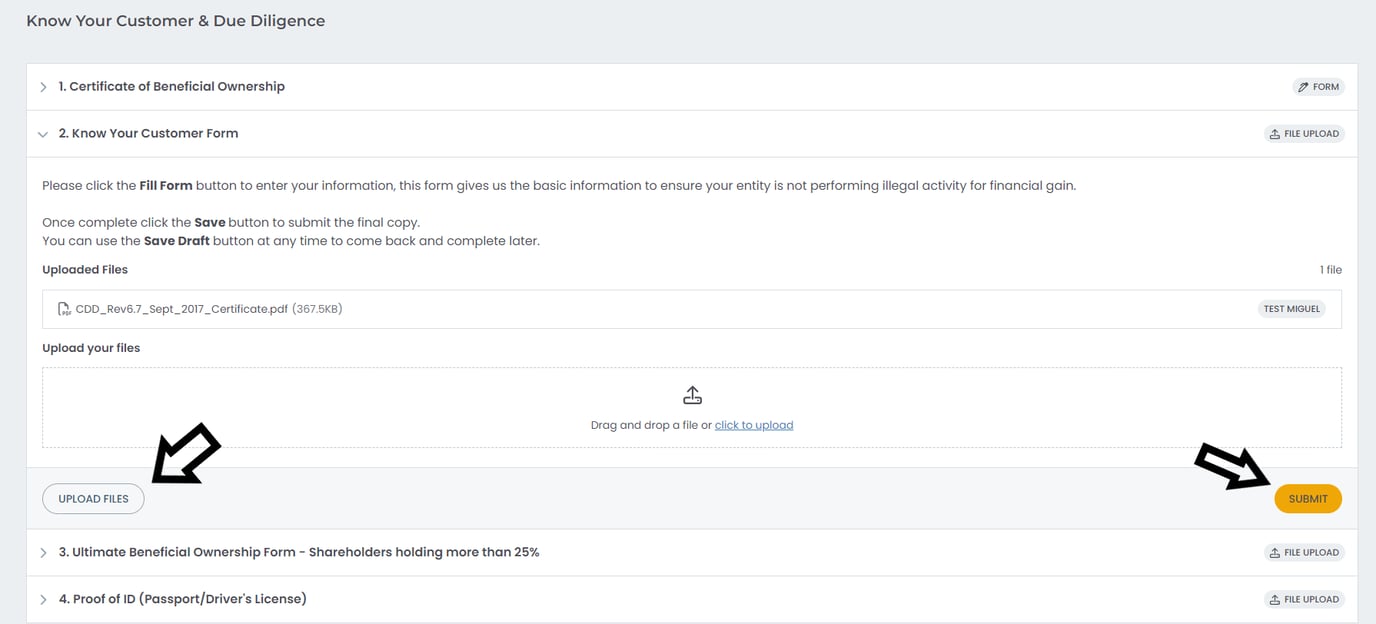 Client and Sender Experiences