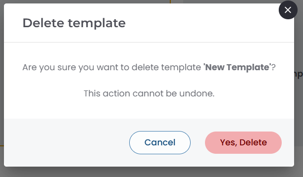 Edit, Rename, Duplicate, or Delete a Template