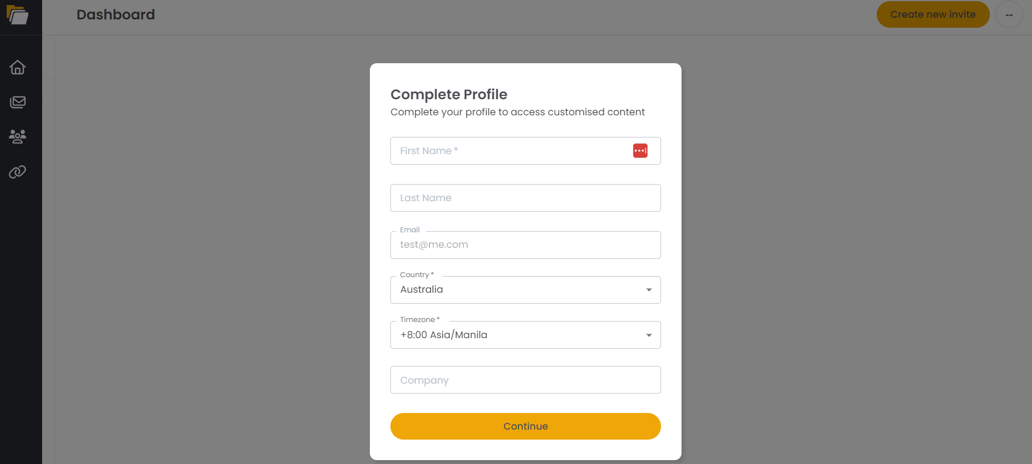 User Interface and Features